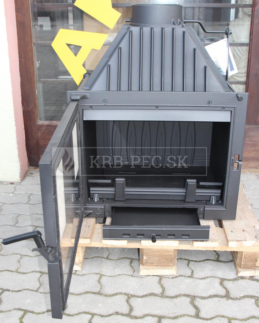 Kratki Zuzia liatinová krbová vložka