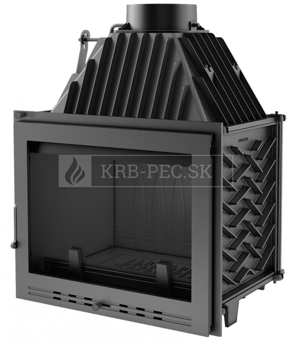 Kratki Zuzia LUX liatinová krbová vložka