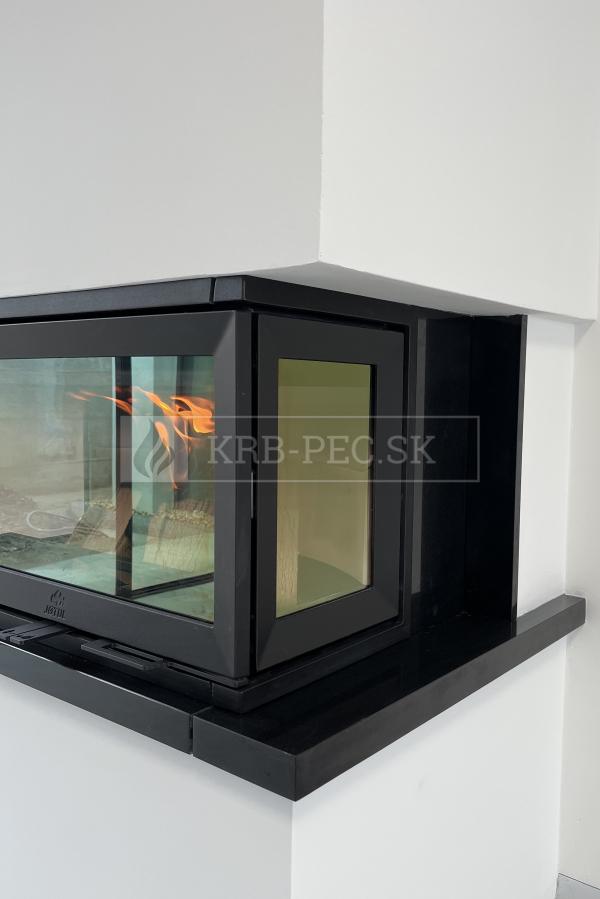 Jotul I 620 FRL BP liatinová krbová vložka s trojstranným ...