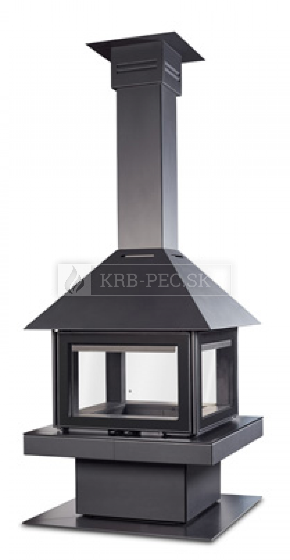 Rocal Giselle-90 moderné krbové kachle z ocele | Krb-pec.sk ...