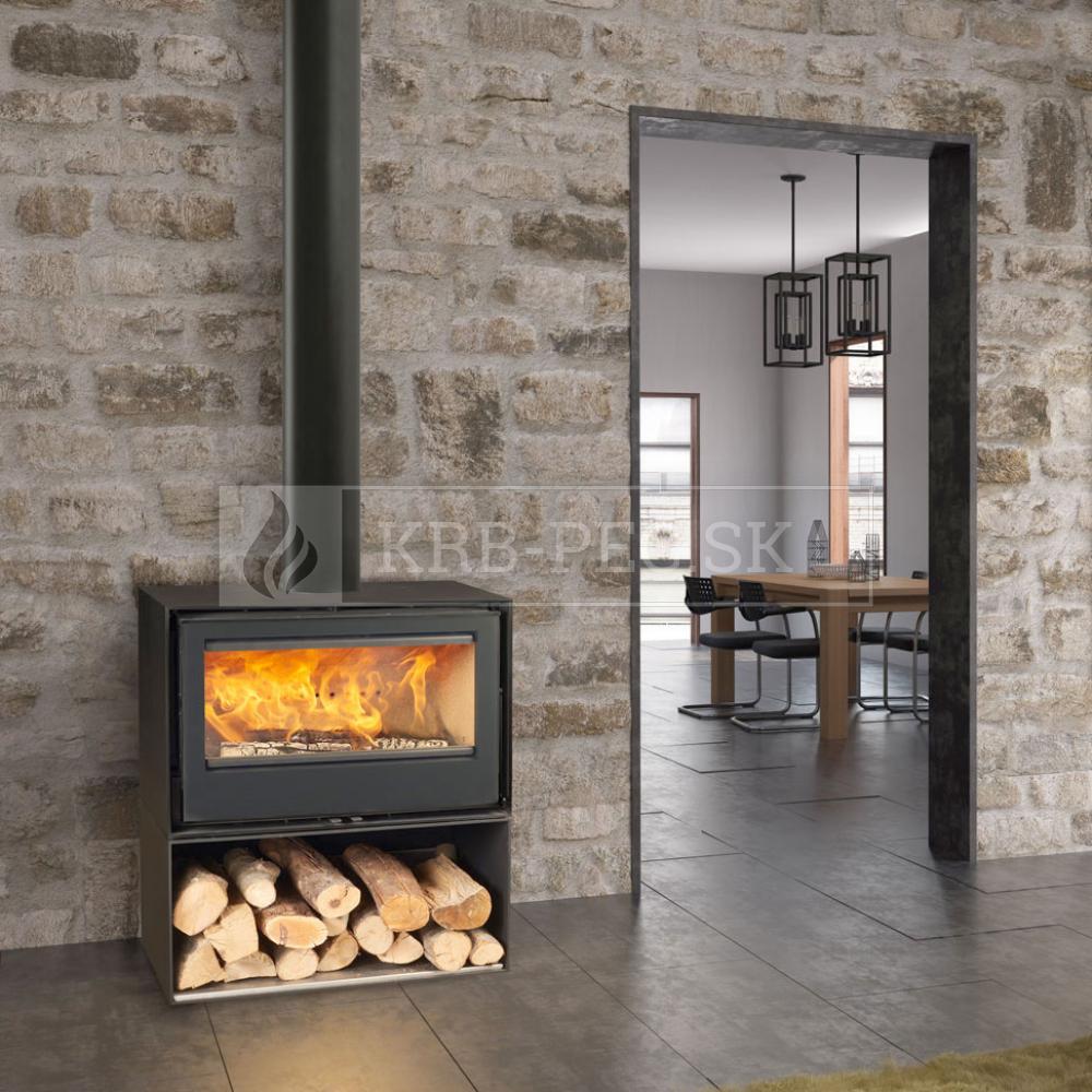 Rocal Habit 70 A + T moderné plechové krbové kachle | Krb-pec.sk ...